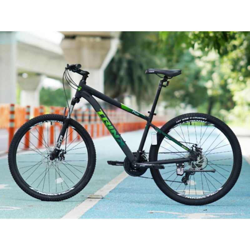 TRINX M500E(ส่งฟรี+ผ่อน0%) จักรยานเสือภูเขาล้อ 27.5" เกียร์ SHIMANO 24SP ดิสก์เบรค โช้คหน้า ...