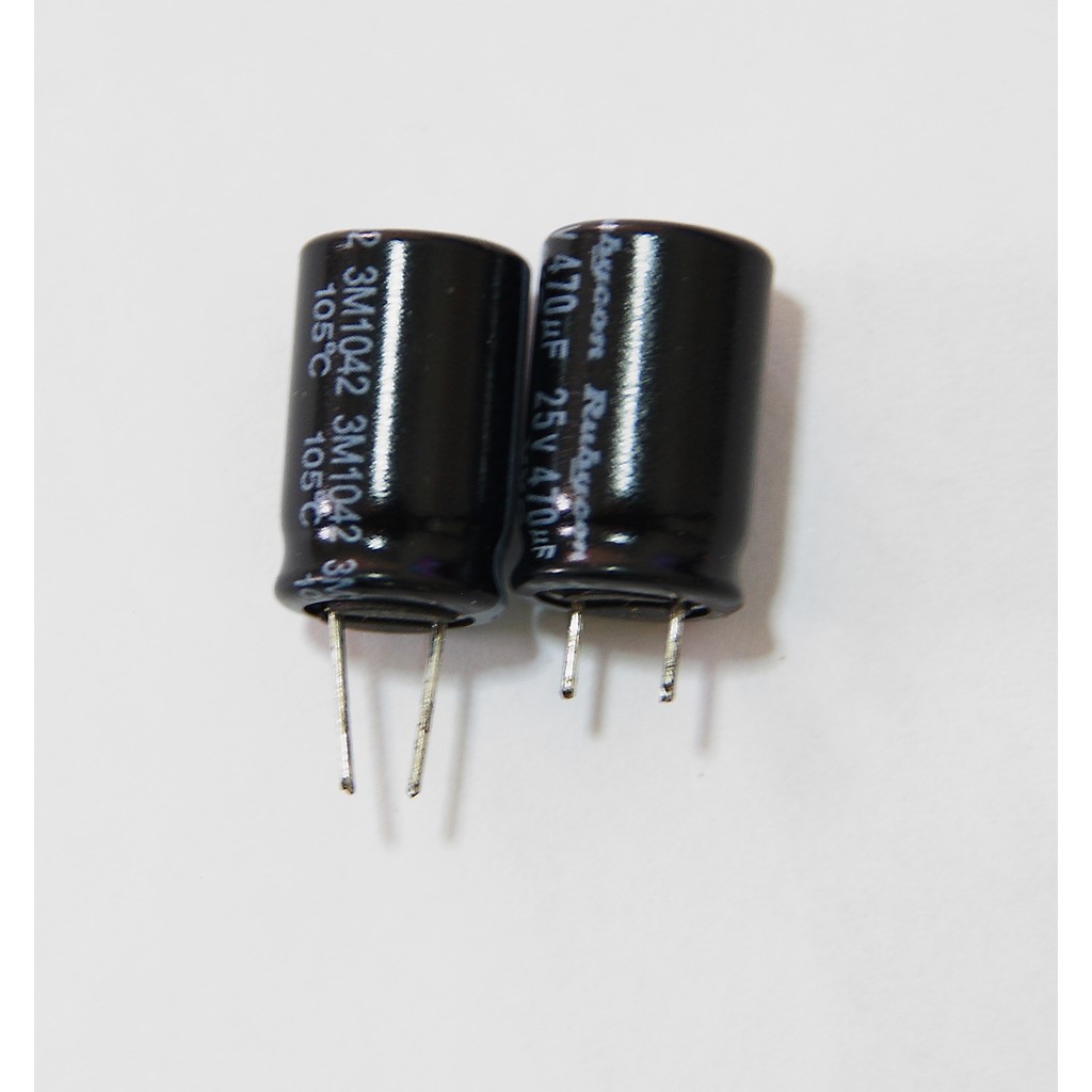 470uF 25v Rubycon Capacitor ตัวเก็บประจุ คาปาซิเตอร์ | Shopee Thailand