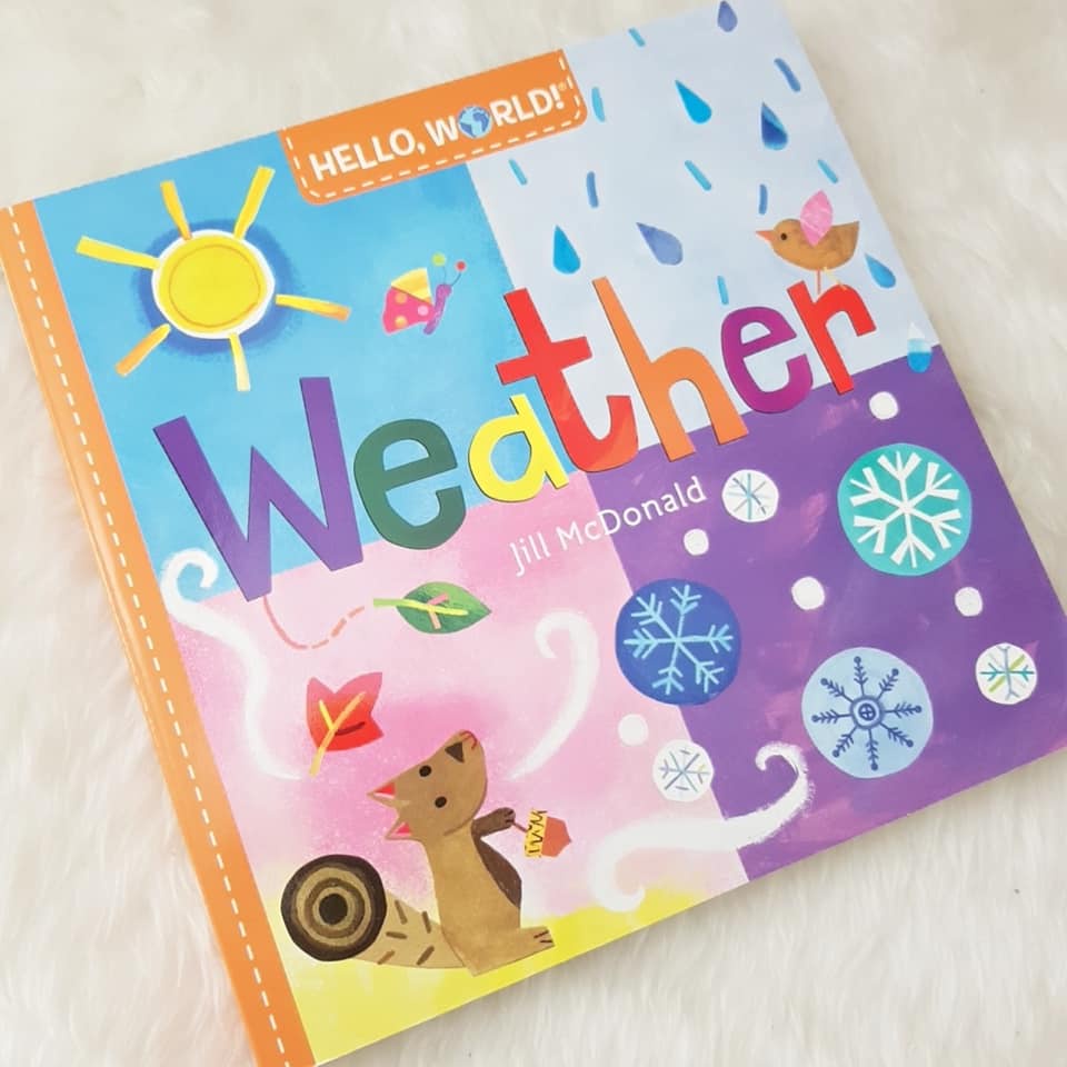 Hello World Weather, Body, Bugs, Rainforest, Planet, Board Book หนังสือ ...