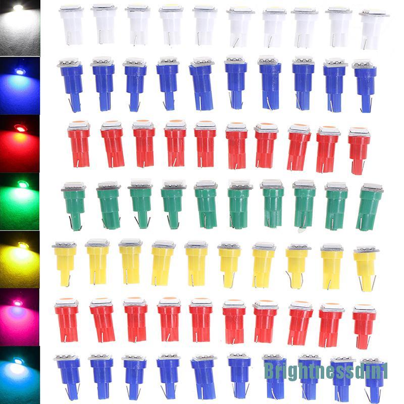 หลอดไฟ Led T5 5050 24V Dc สําหรับติดรถยนต์ 50 ชิ้น | Shopee Thailand