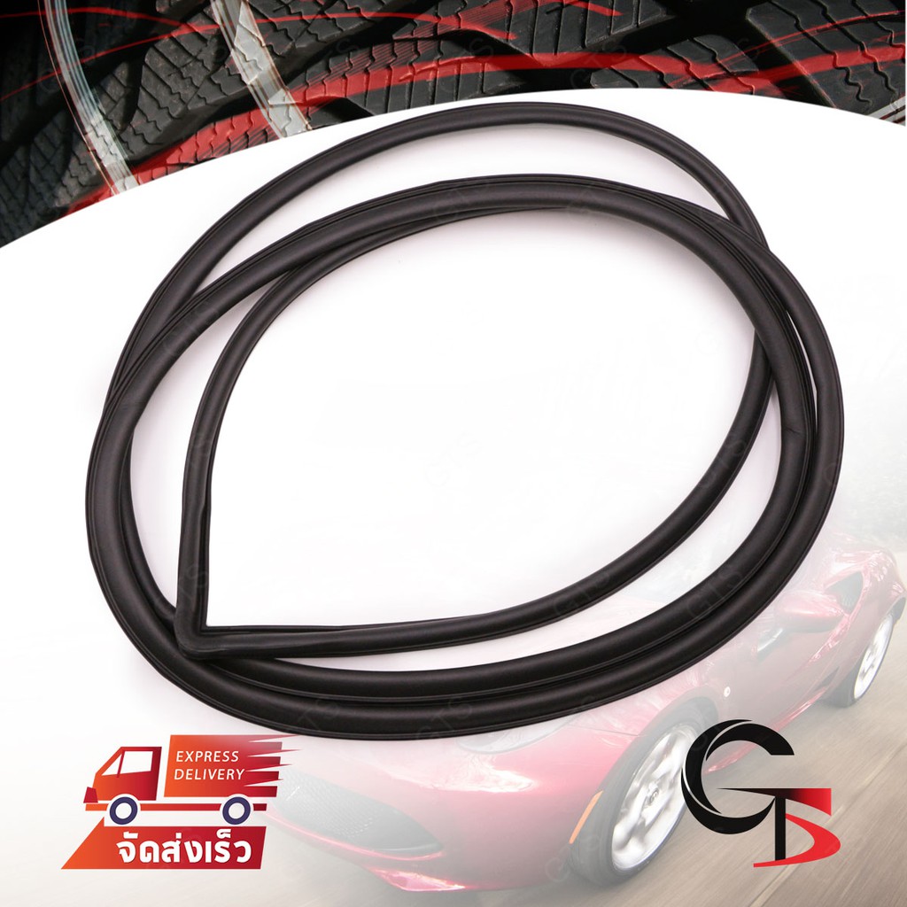 ยางกันกระแทกขอบประตู ยางขอบประตู ข้างขวา สีดำ สำหรับ Toyota RN30,LN40 ...