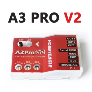 HobbyEagle A3 Pro V2 Flight Controller 6-axis ไจโรเครื่องบินทำให้ ...