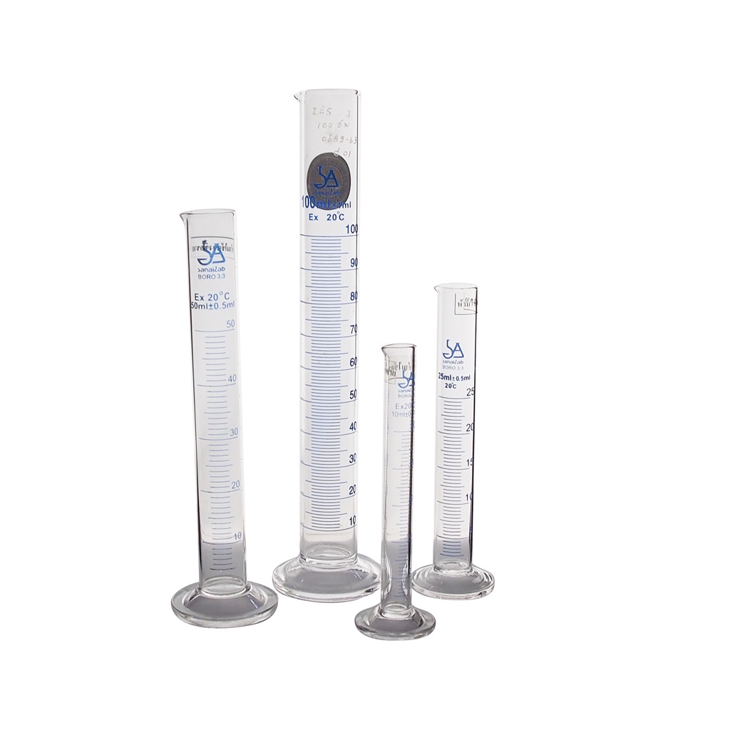กระบอกตวงแก้ว ฐานกลม (Measuring Cylinder - Round Base) | Shopee Thailand