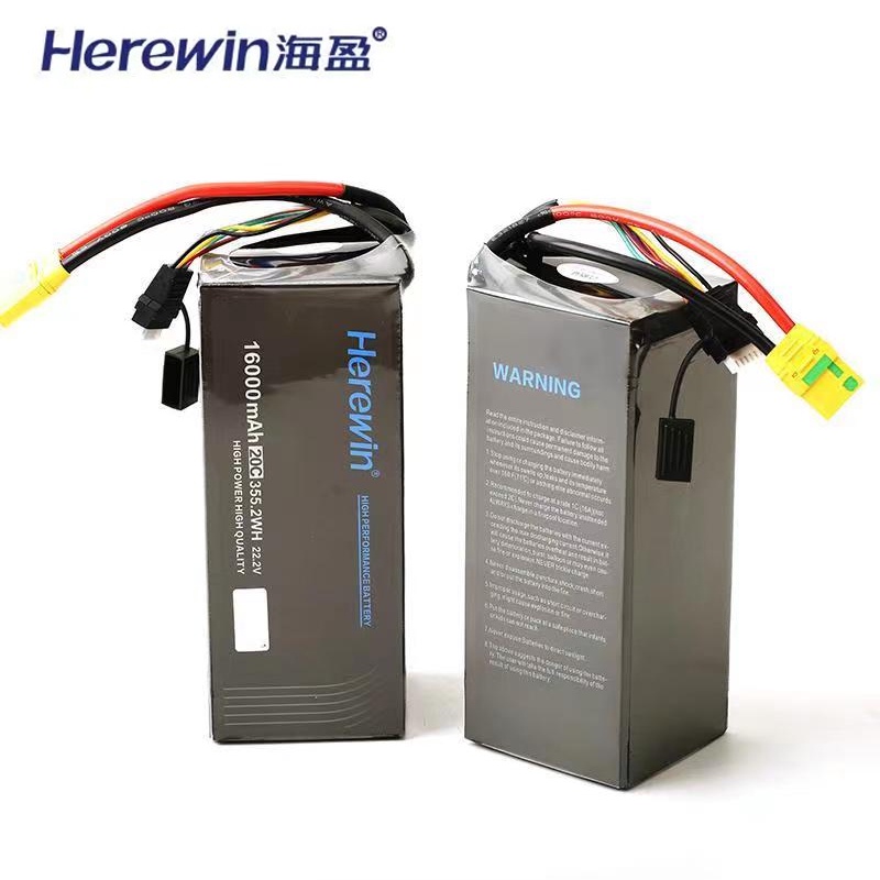 Herewin 6S 12000MAh 16000MAh 22000MAh แบตเตอรี่22.2V 20C 12S 16000MAh ...