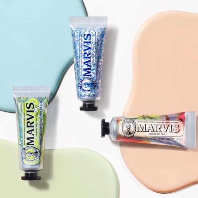 (พร้อมส่ง/ของแท้) Marvis Tea Collection Toothpaste 75ml / Earl Grey ...