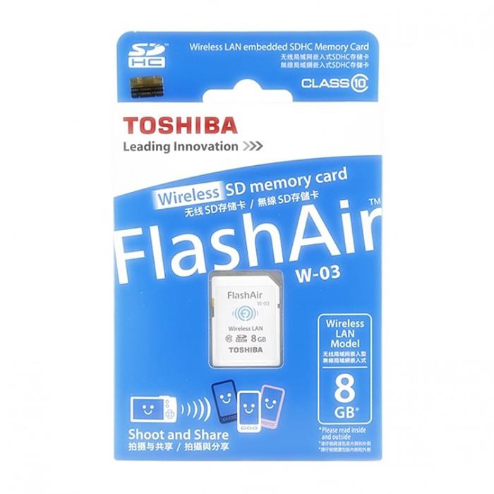Toshiba FlashAir Wireless 8 GB Memory Card ของแท้ | Shopee Thailand