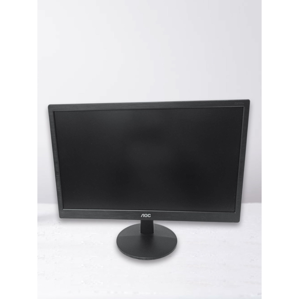 AOC E2070SWN, (VGA,TN) Monitor จอคอมพิวเตอร์ 19 - HITECHubon | Shopee ...
