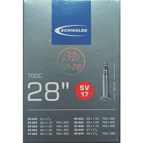ยางใน Schwalbe AV12A AV13 AV19 AV2 AV21 AV3 AV4 AV6 AV7 AV7A SV12A SV13 SV15 SV15 SV16 SV17 SV19 ...