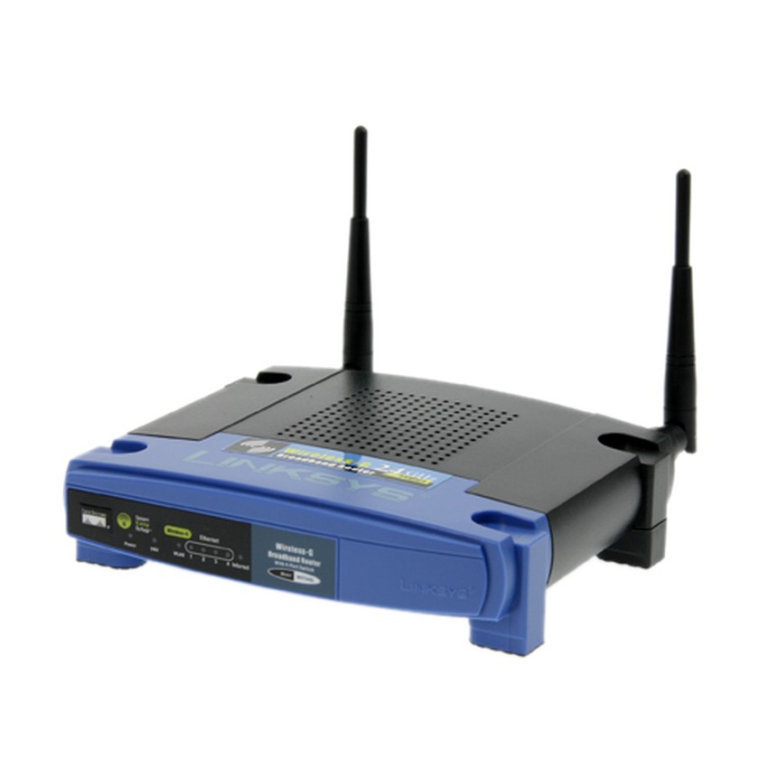 LINKSYS Router Wireless G54 รุ่น WRT54GL (Black/Blue) | Shopee Thailand