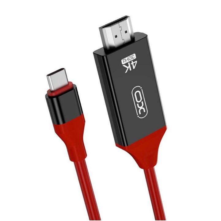 XO-GB005 TYPE C to HDMI cable 4k Display | Shopee Thailand