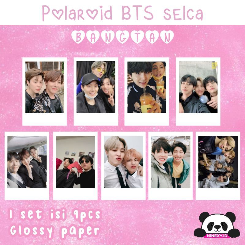 ชุดโพลารอยด์ BTS SELCA JUNGKOOK TAEHYUNG JIMIN SUGA JIN JHOPE RM ...