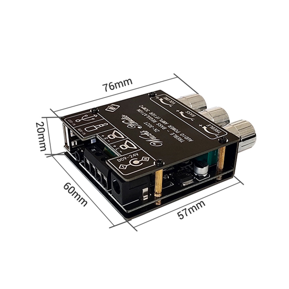 Pcbfun ZK-152 152T 302T LT21 บอร์ดโมดูลขยายเสียงสเตอริโอดิจิทัล บลูทูธ ...