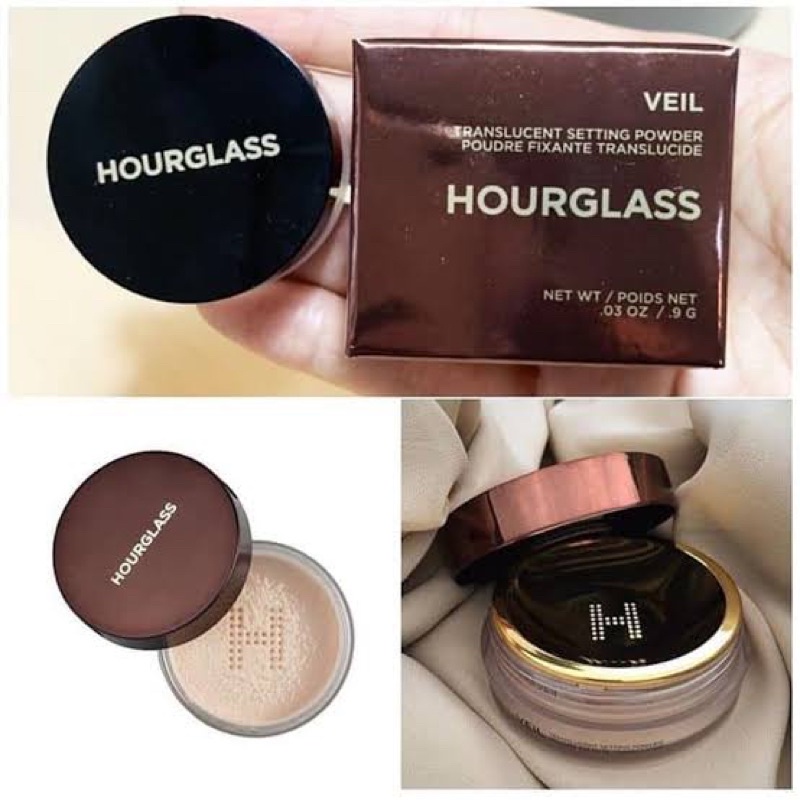 แท้💯%แป้งฝุ่น HOURGLASS Veil Translucent Setting Powder ขนาดทดลอง 0.9 g ...