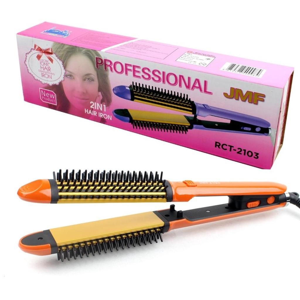 เครื่องหนีบ ม้วนผมไฟฟ้า JMF 2in1 รุ่น RCT-2103 | Shopee Thailand