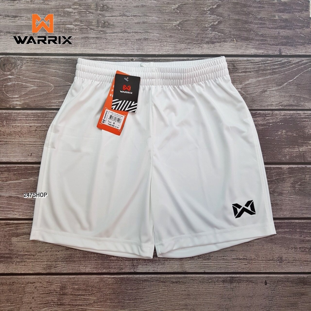 กางเกงกีฬาขาสั้นวาริก กางเกงwarrix สีขาว warrix WP-1509-WW กางเกงวาริก พร้อมส่ง | Shopee Thailand