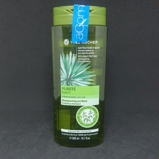แชมพูช่วยลดความมันบนหนังศีรษะและเส้นผม yves rocher purifying shampoo ...