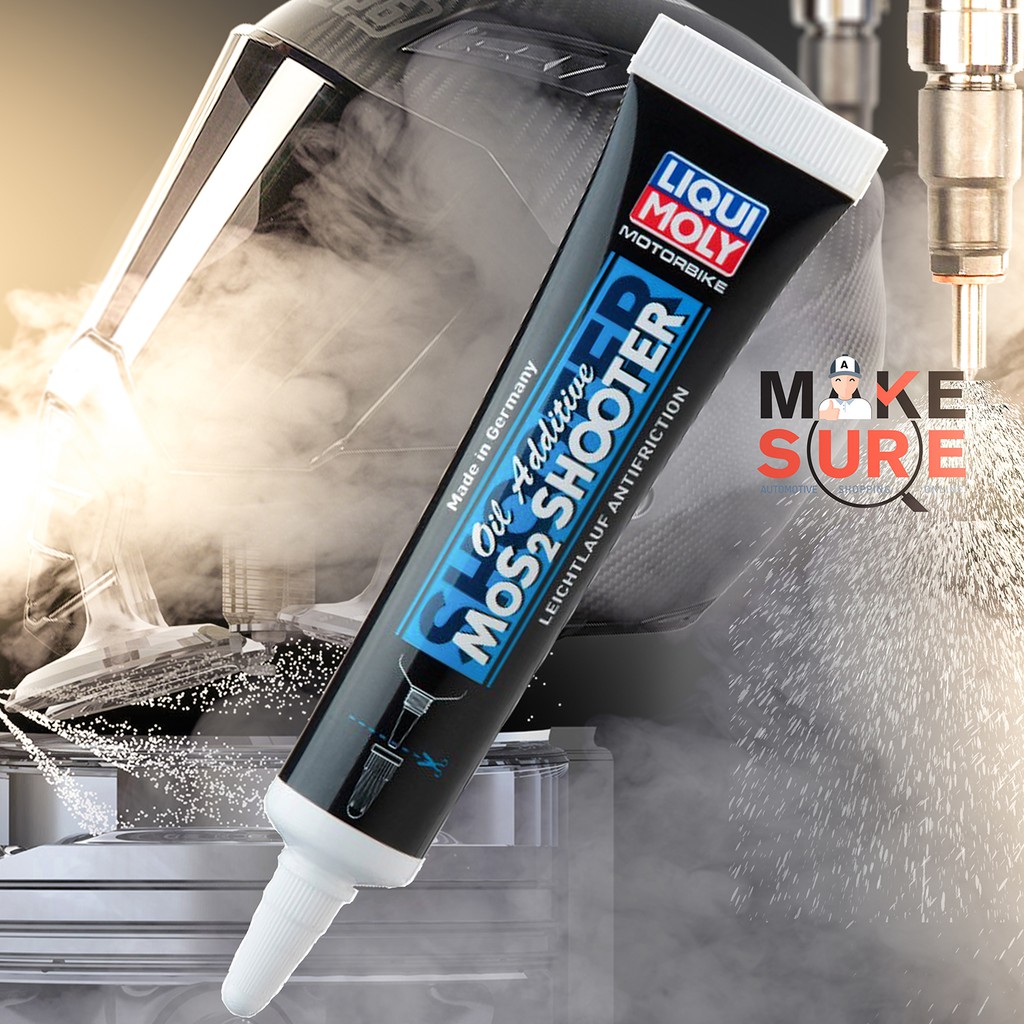 Liqui Moly MoS2 Oil Additive Shooter สารเคลือบเครื่องยนต์ (มอไซค์เล็ก) | Shopee Thailand