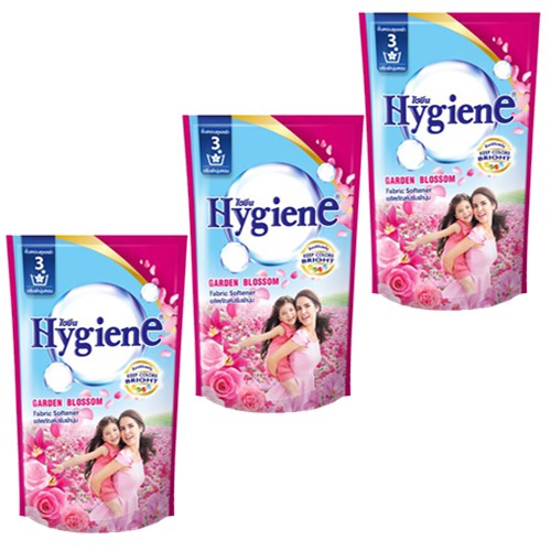 K.N. Shop ﻿ไฮยีน ( Hygeian ) น้ำยาปรับผ้านุ่ม สีชมพูบานเย็น ขนาด 600 ...
