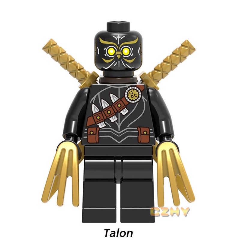 บล็อกตัวต่อฟิกเกอร์ รูปฮีโร่ Talon John Constantine Poison Ivy Killer ...