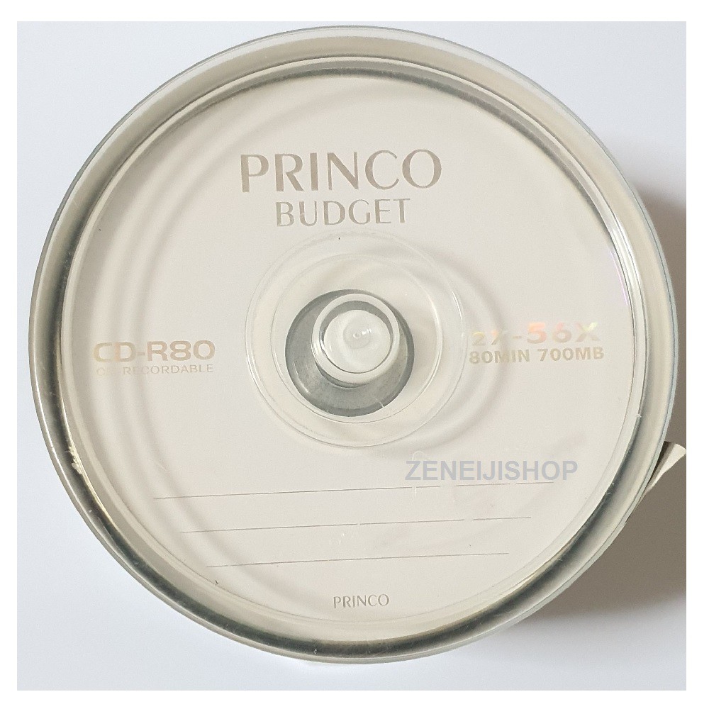Princo CD-R เหลือจำนวน 40แผ่น ความจุ 700MB | Shopee Thailand