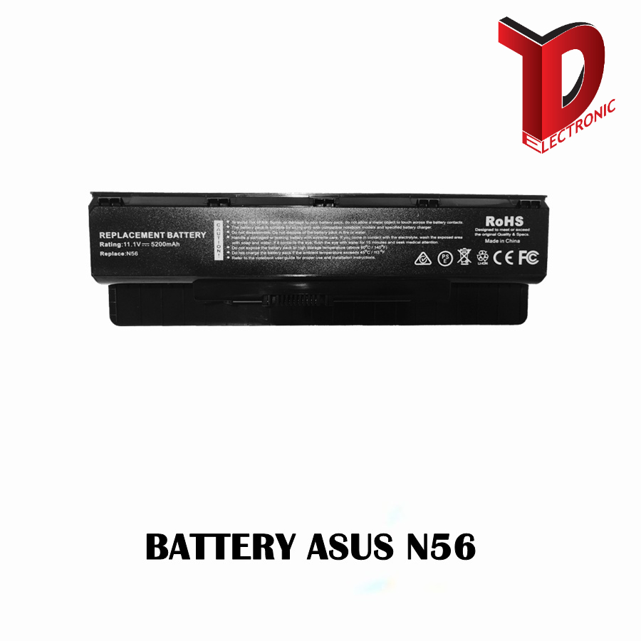 BATTERY ASUS N56 N46 N46V N46VM N46VZ N56V N56VM N56VZ/ แบตเตอรี่โน๊ต ...
