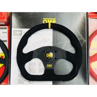 พวงมาลัย OMP SUPERQUADRO พวง แท้ Italy steering wheel omp superquadro super quadro original หนัง ...