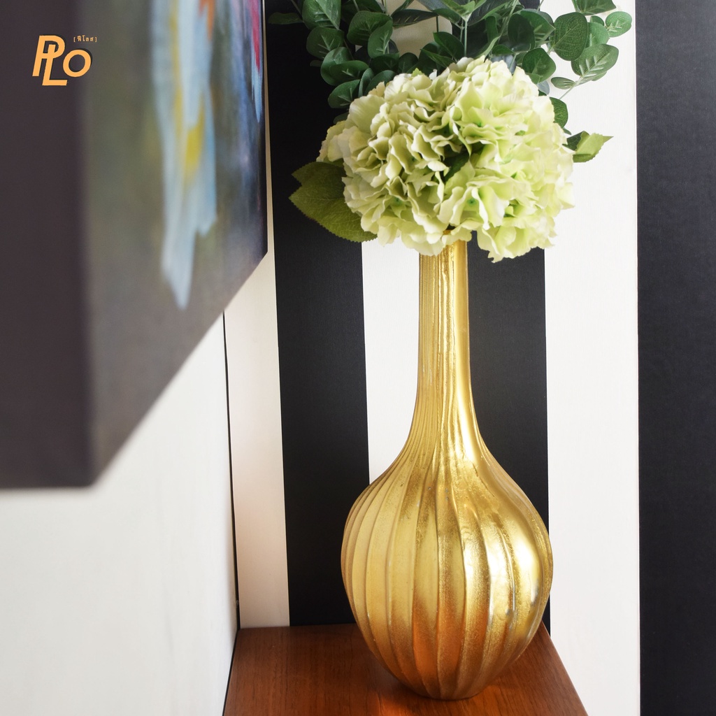 Philos, Flowers Vase Plating Small : PF4-VA1709 | แจกันใส่ดอกไม้ทรงสูง ...