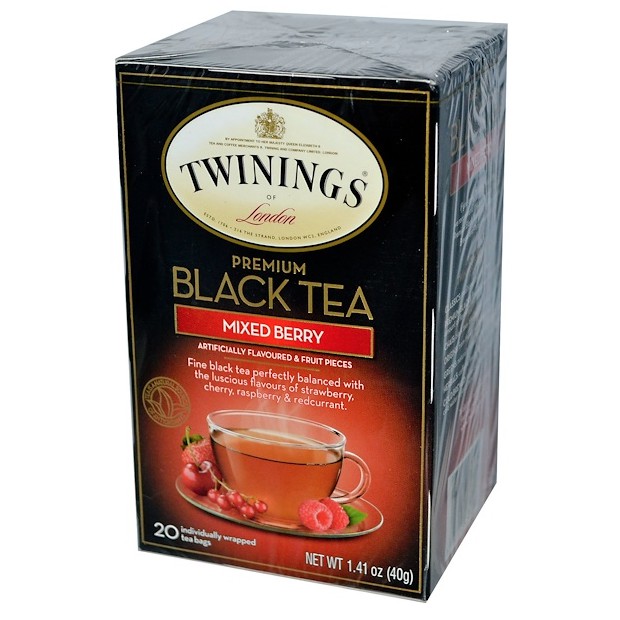 ขายแยกซอง 2กรัม Twinings, Premium Black Tea, Mixed Berry | Shopee Thailand