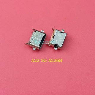 ปลั๊กแจ็คซ็อกเก็ตชาร์จ USB สําหรับ Samsung Galaxy A22 4G A225F A22 5G ...