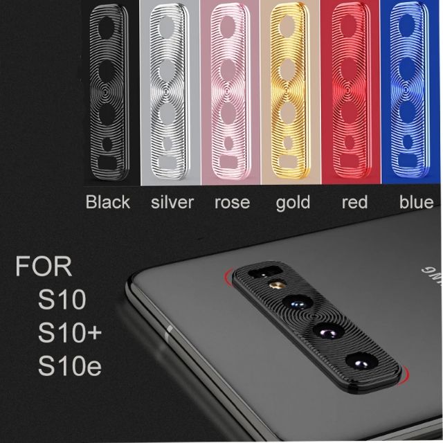 Samsung S10 /S10 Plus /S10e Metal Aluminum Rear Camera Lens Case Full ...