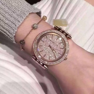 Michael Korsไมเคิล Kors นาฬิกาสุภาพสตรีเพชรนาฬิกาควอทซ์ MK3437 นางสาว ...