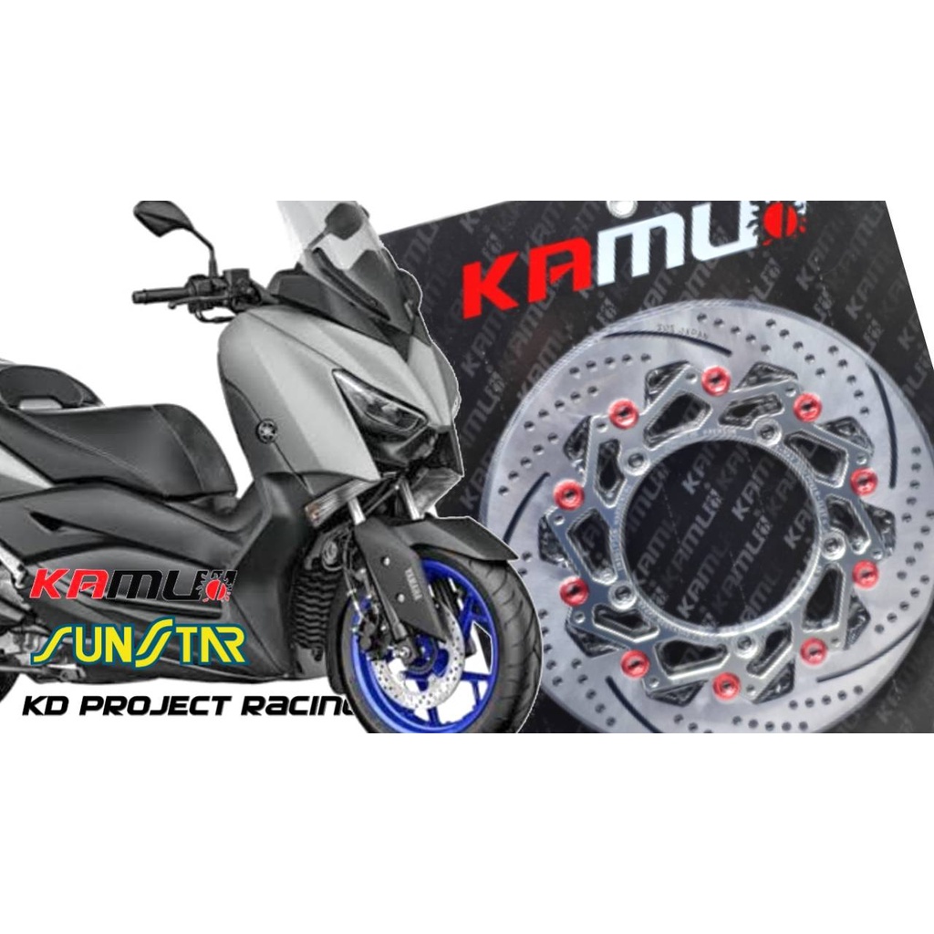จานดิสเบรคหน้า Kamui V2 XMAX300 2017-24 ขนาด300mm มี 12สี ใบจานผลิตโดย ...