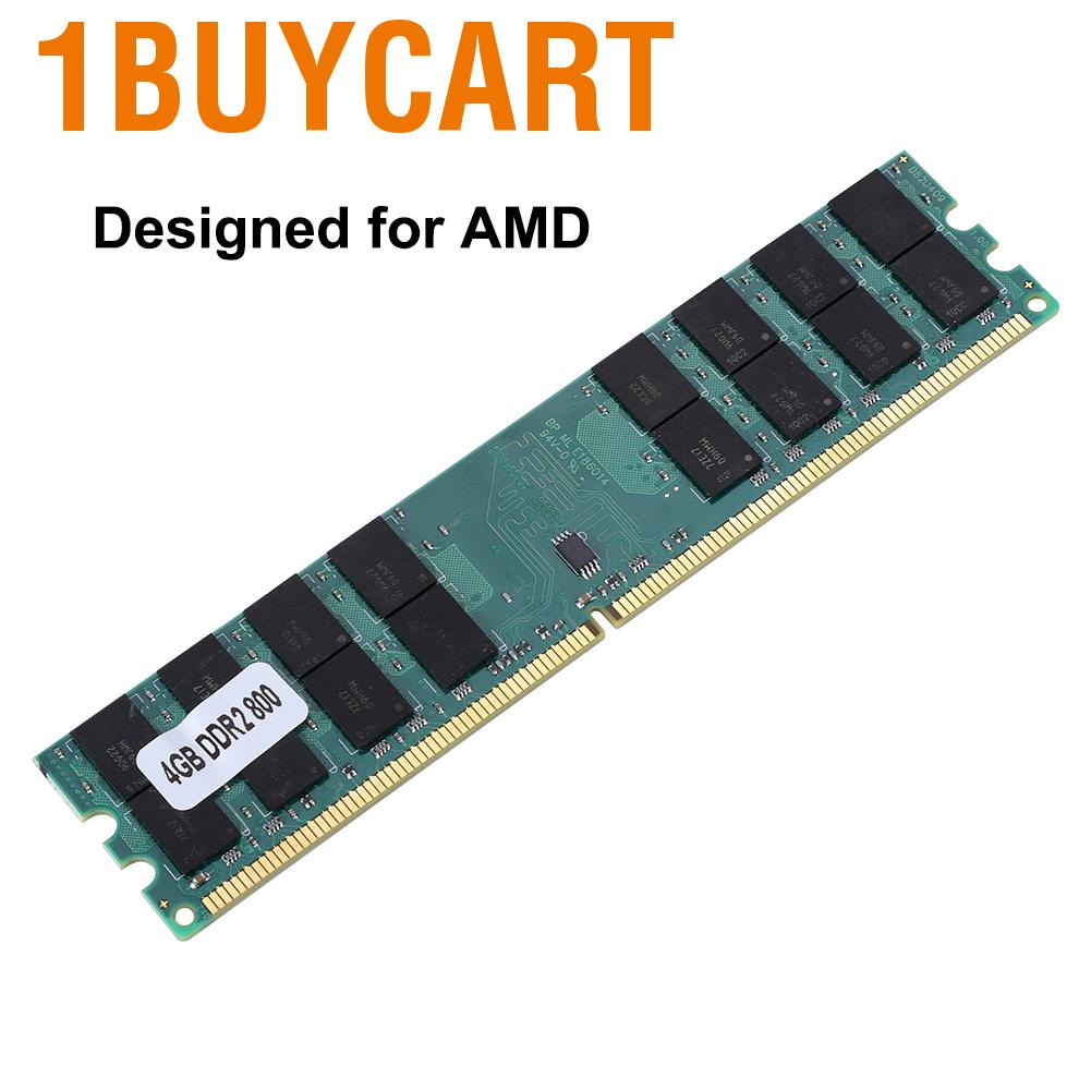 1buycart DDR2 4 GB 800 MHz หน่วยความจำขนาดใหญ่ 4GB | Shopee Thailand