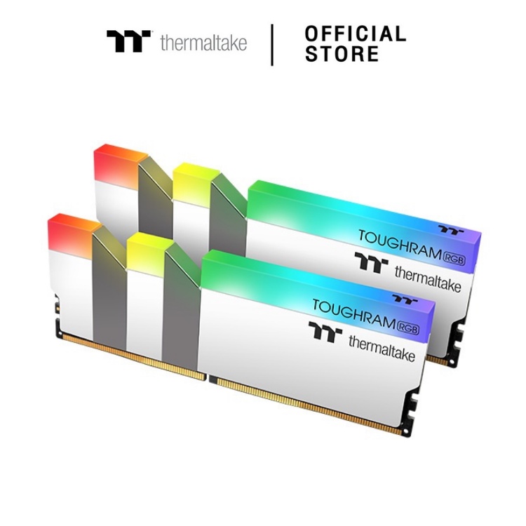 Thermaltake TOUGHRAM RGB Memory DDR4 3600MHz 16GB (8GB x 2)-White ...