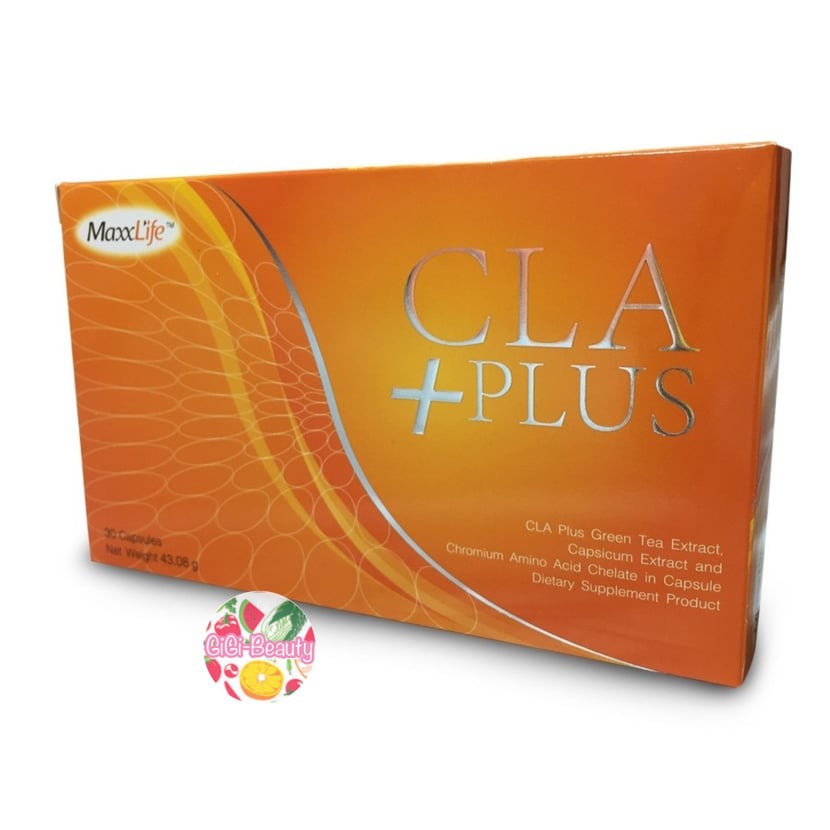 Maxxlife CLA+ PLUS แม็กไลฟ์ ซีแอลเอ พลัส บรรจุ 30 แคปซูล | Shopee Thailand