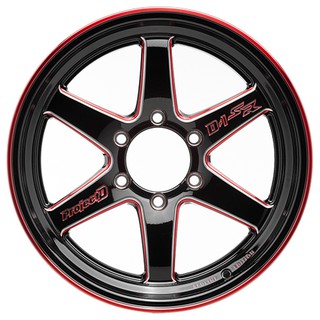 Lenso Wheel ProjectD D-1SR (T) ขอบ 18x9.5"/10.5" 6รู139.7 ET+25/+30 สีBRQDW แม็กเลนโซ่ ล้อแม็ก ...