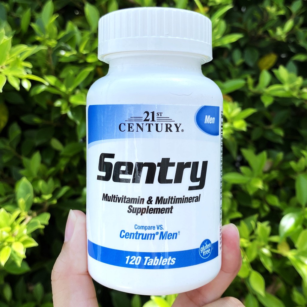 20% OFF ราคา Sale!! EXP: 4/2025 วิตามินรวม Sentry Men Multivitamin ...