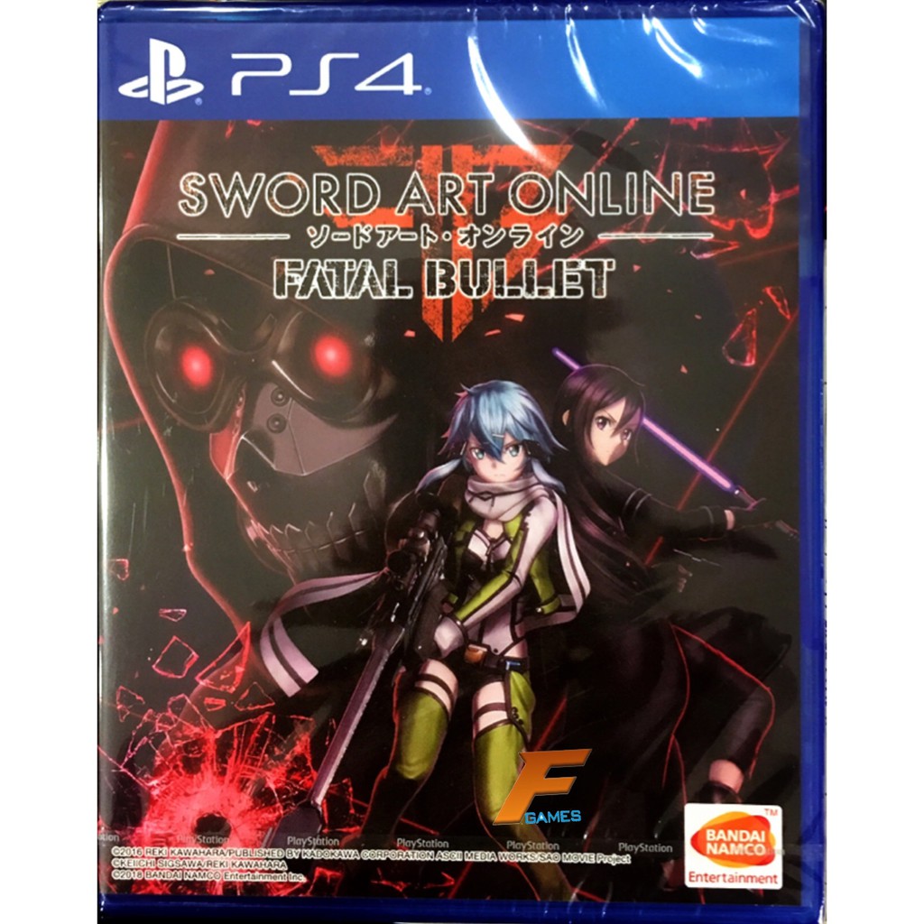 PS4 Sword Art Online Fatal Bullet ( Zone 3 / Asia )( English ) แผ่นเกม ...