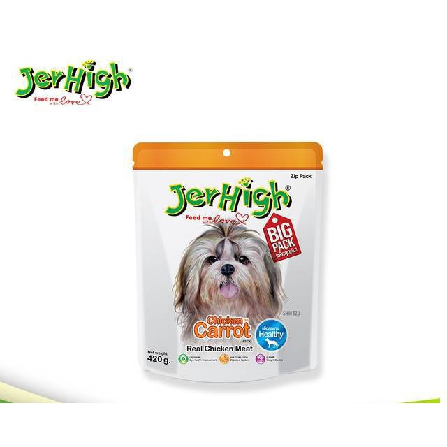 JerHigh Stick 400g รุ่นใหม่เพิ่มปริมาณ 440 g 1ซอง ขนมสุนัขเจอร์ไฮ ...