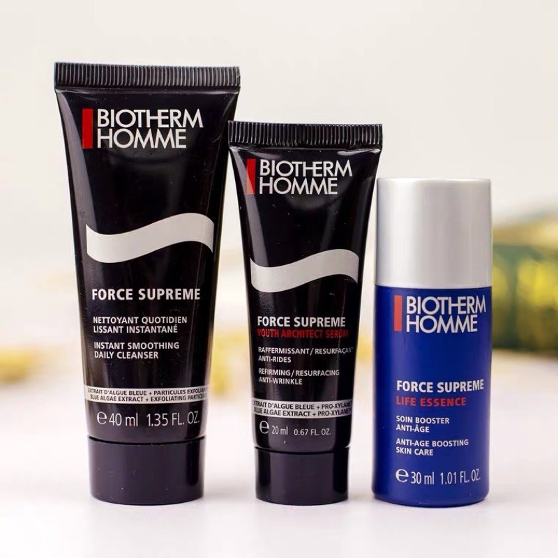 [พร้อมส่ง]Biotherm homme force supreme 3 ชิ้นสุดคุ้มสำหรับผู้ชาย ...
