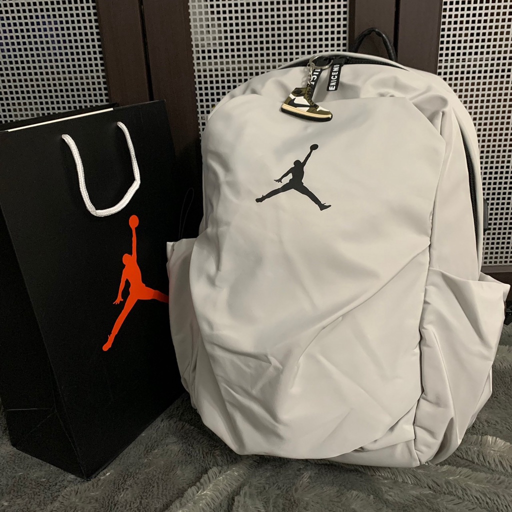 Jordan PORT USB BACKPACK TAS ORIGINAL WHITE / JORDAN PORT USB BACKPACK ...