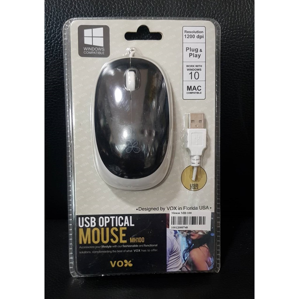 Mouse แบบสาย usb MH100 ย่อห้อ VOX | Shopee Thailand