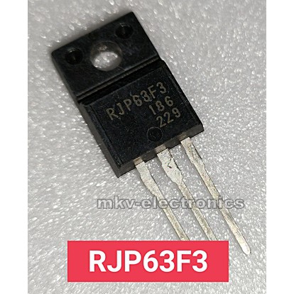 (1ตัว) RJP63F3A , RJP63F3 , IGBT 630V 40A ใช้แทน RJP30E2 , RJP63K2 ได้ ...
