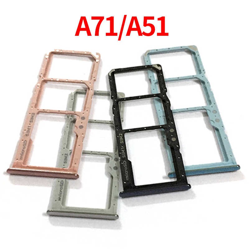 ถาดซิม Samsung A71 / A51 / A515 / A715 ถาดใส่ซิมการ์ด SIM Card Holder ...