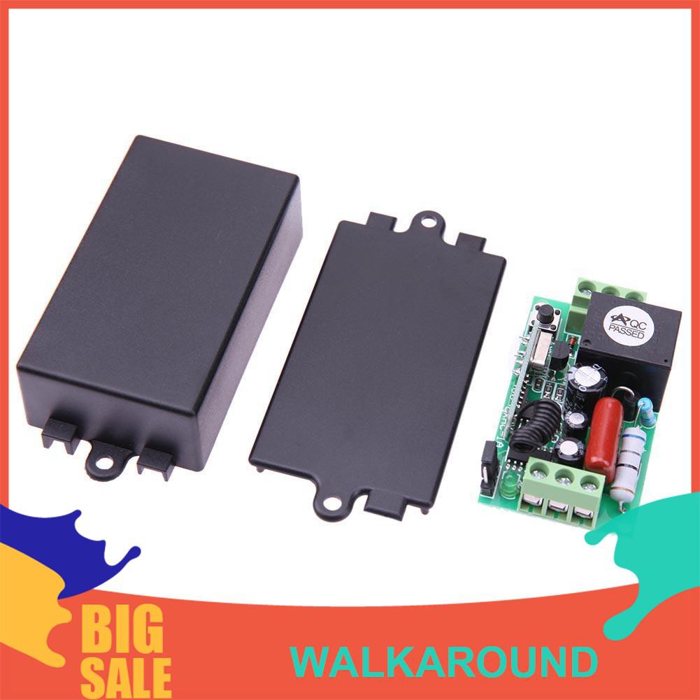 Ak - Rk01S - 220 - A Ac 220 V 1Ch 315 Mhz 433 Mhz สวิทช์รีโมทคอนโทรลแบบไร้สาย | Shopee Thailand