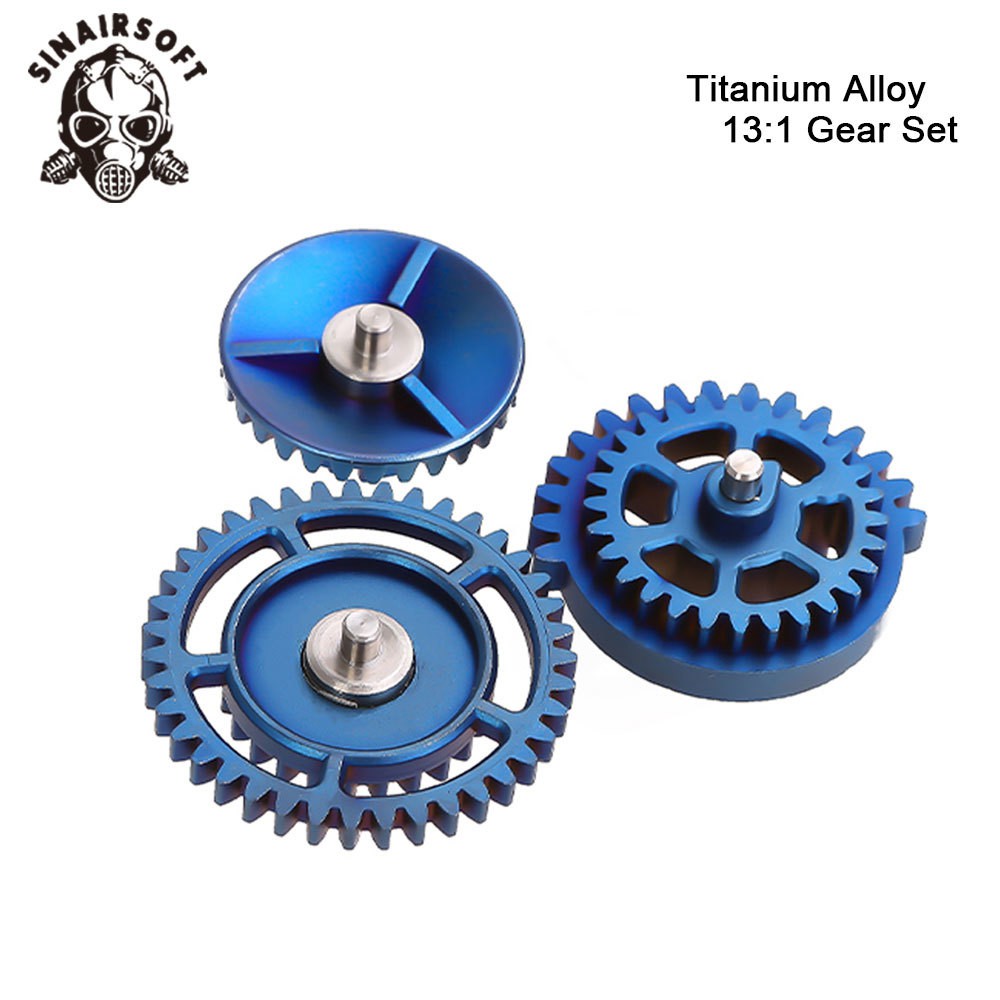 High-speed Titanium Alloy Shaft Liquid Metal Gear Set สําหรับ AEG Ver.2 ...