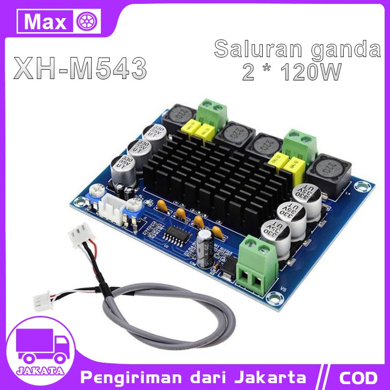 ชุดแอมป์คลาส D TPA3116D2 2x120 WATT XH M543 XH-m139 XH-M543 XH-m542 XH ...