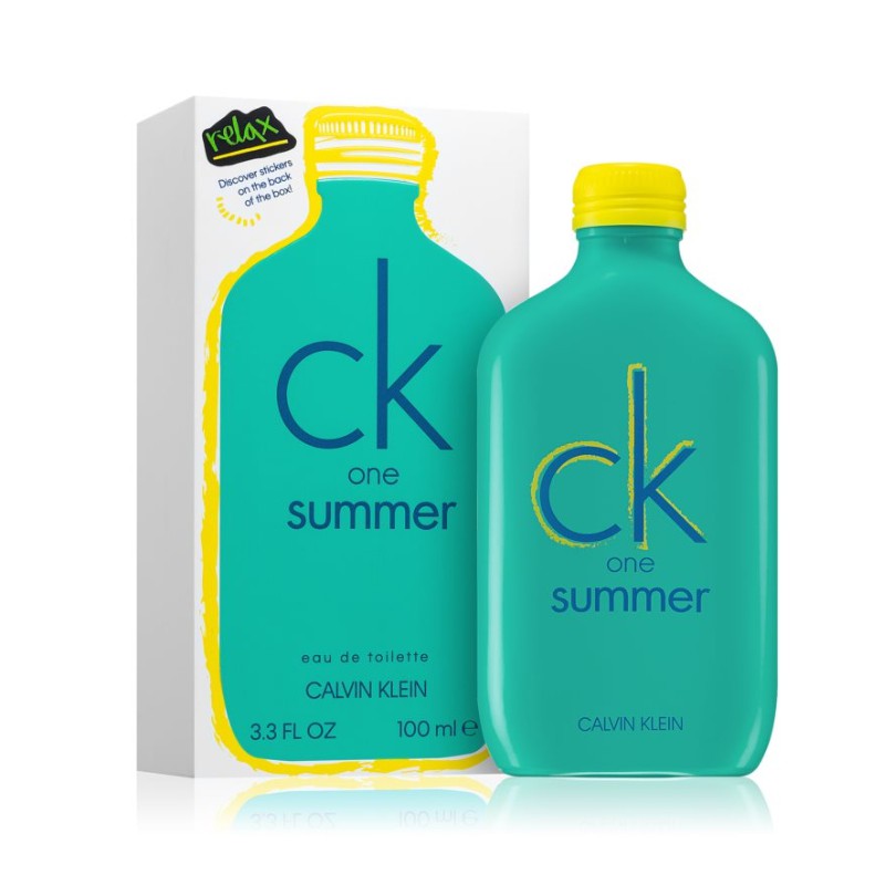 (2020) Ck One Summer 2020 EDT 100 ml. กล่องซีล ป้ายคิงพาวเวอร์ | Shopee Thailand
