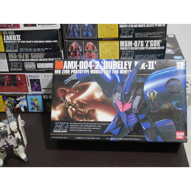 BANDAI 2000 HG 1/144 AMX-004-2 “QUBELEY MK II” NEO ZEON MOBILE SUIT FOR ...