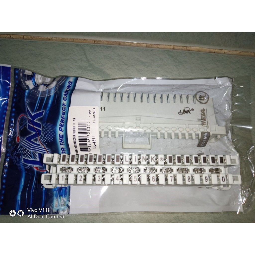 Telephone Connection MODULE 10 Pair LINK (UL-4311) Original (เทอร์มินอล ...